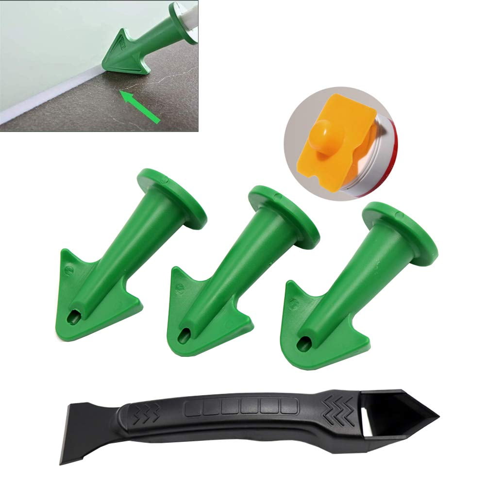 Silicone Grout Remover, Silicone Grout Smoother Caulking Tools, Sealing Tool Kit Grout Smoothing ...