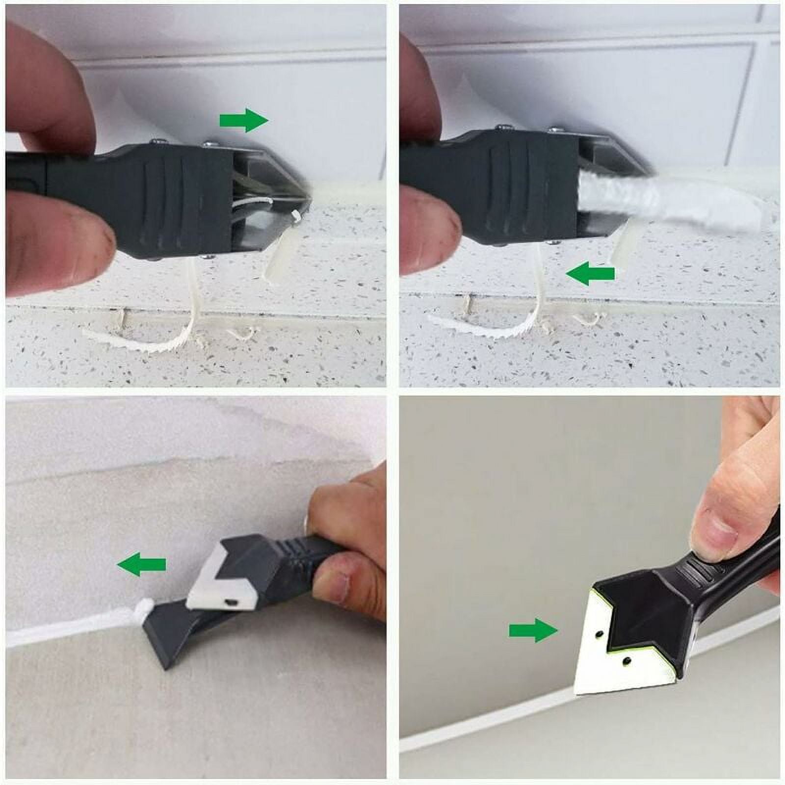 Silicone Grout Tool, Smoothing Tool Set, 11 Piece Silicone Caulking ...