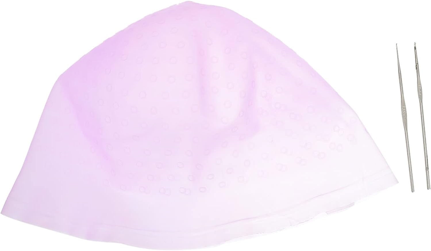 Silicone Hair Coloring Highlighting Cap: Reusable Hair Dyeing Cap with ...