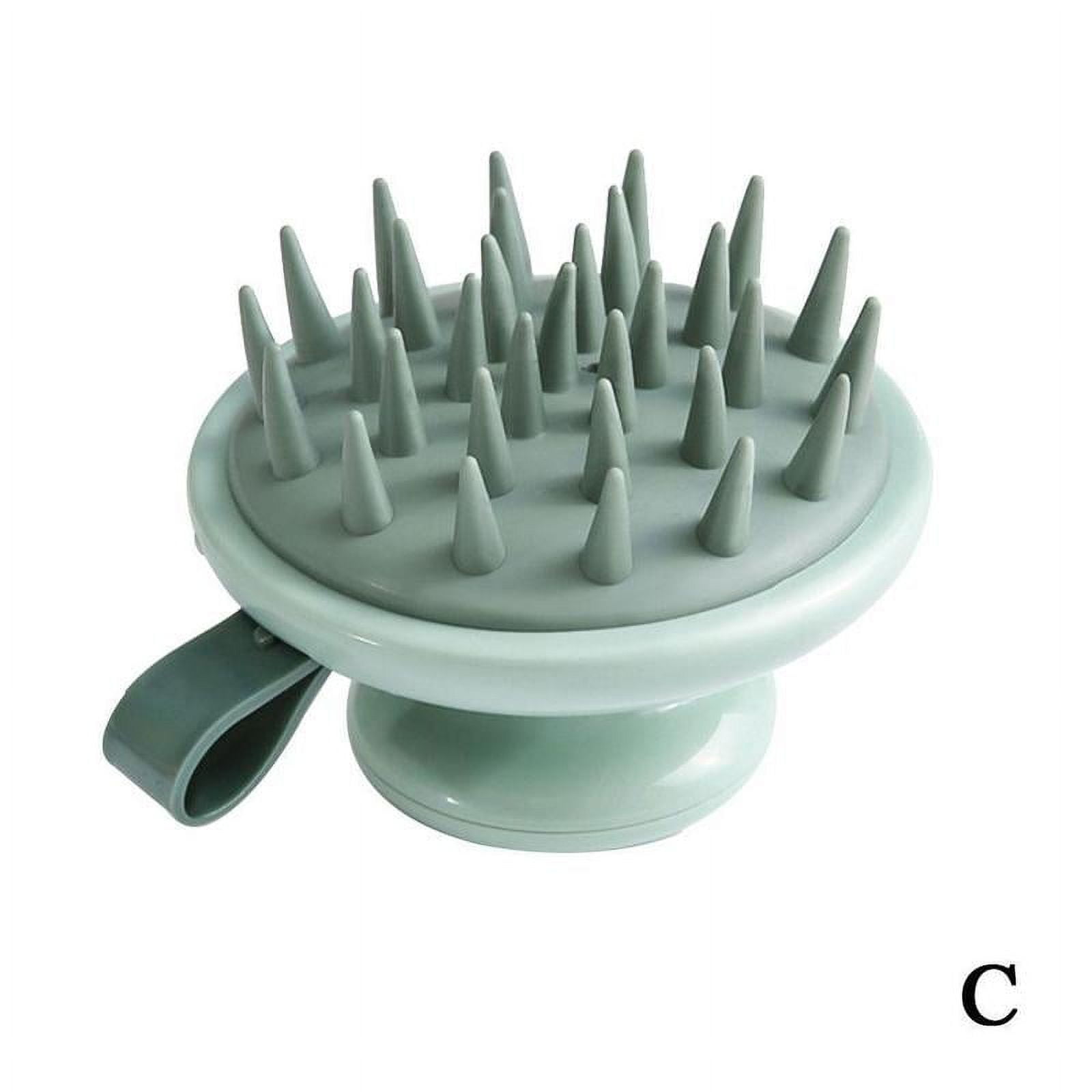 Silicone Hair Scalp Massager Brush Massaging Shampoo Brush Shower ...