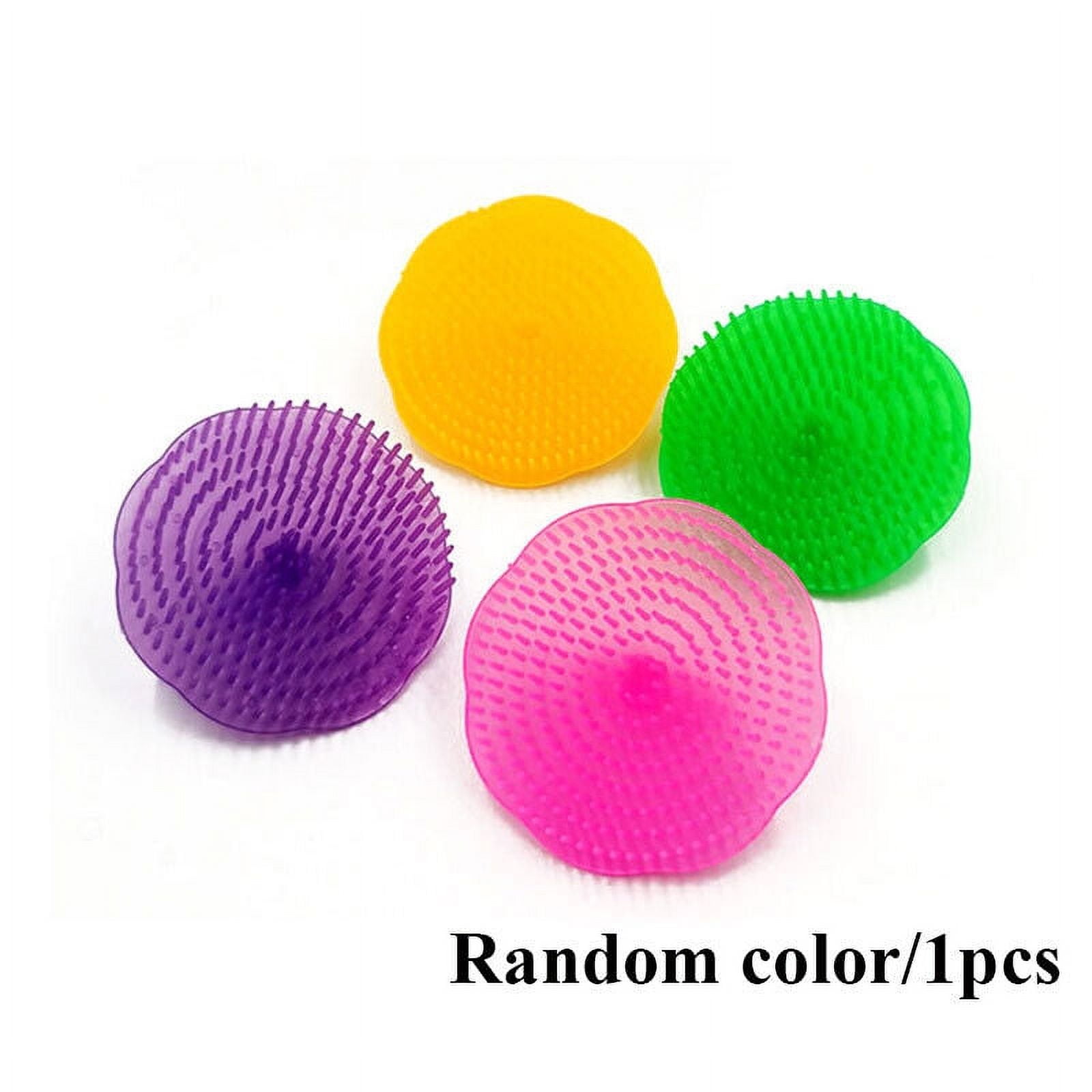 Silicone Hair Scalp Massager Brush Massaging Shampoo Brush Shower ...