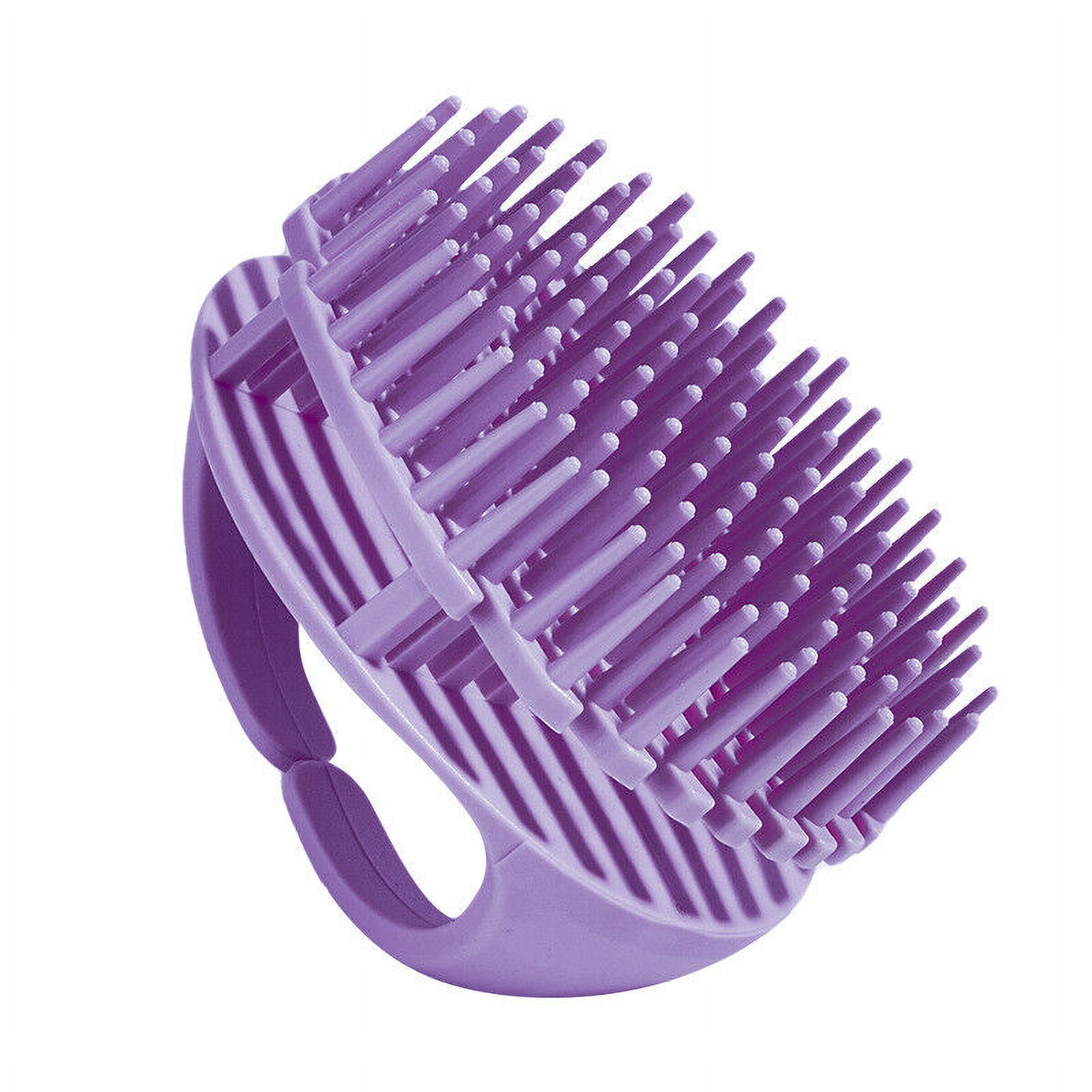 Silicone Hair Scalp Massager Brush Massaging Shampoo Brush Shower ...