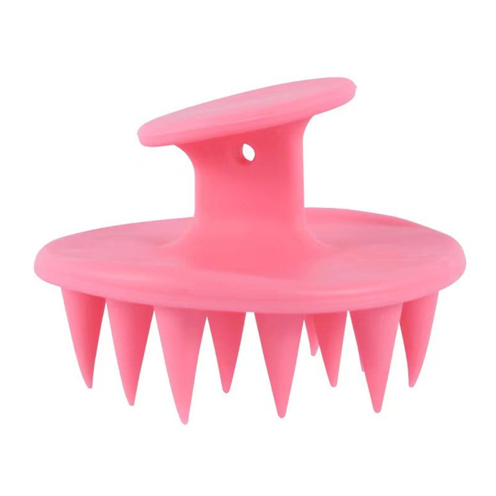 Silicone Hair Scalp Massager Brush Massaging Shampoo Brushes Cleaner ...