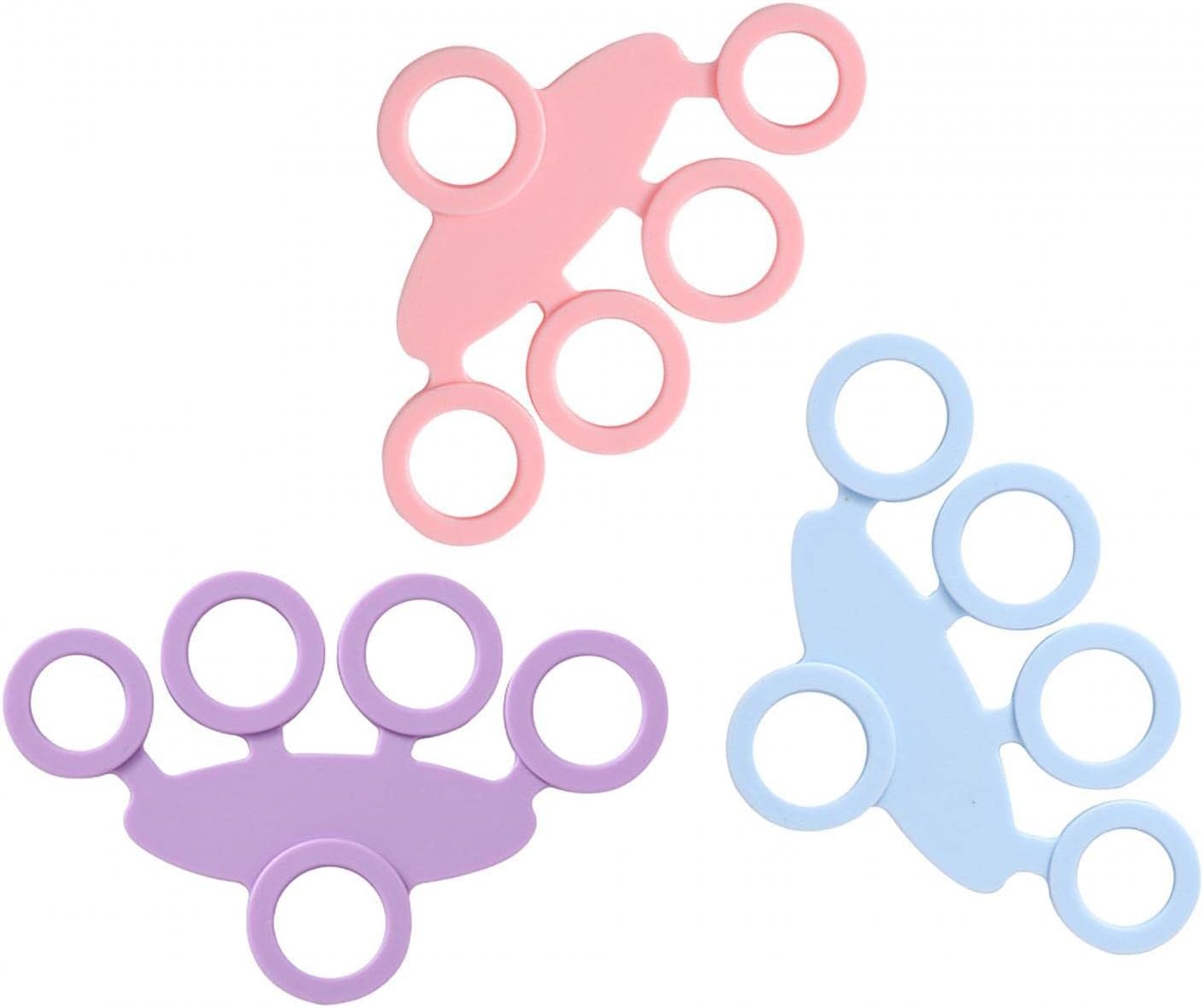 Silicone Hand Gripper Finger Exerciser Trainer Strength Exercise for ...