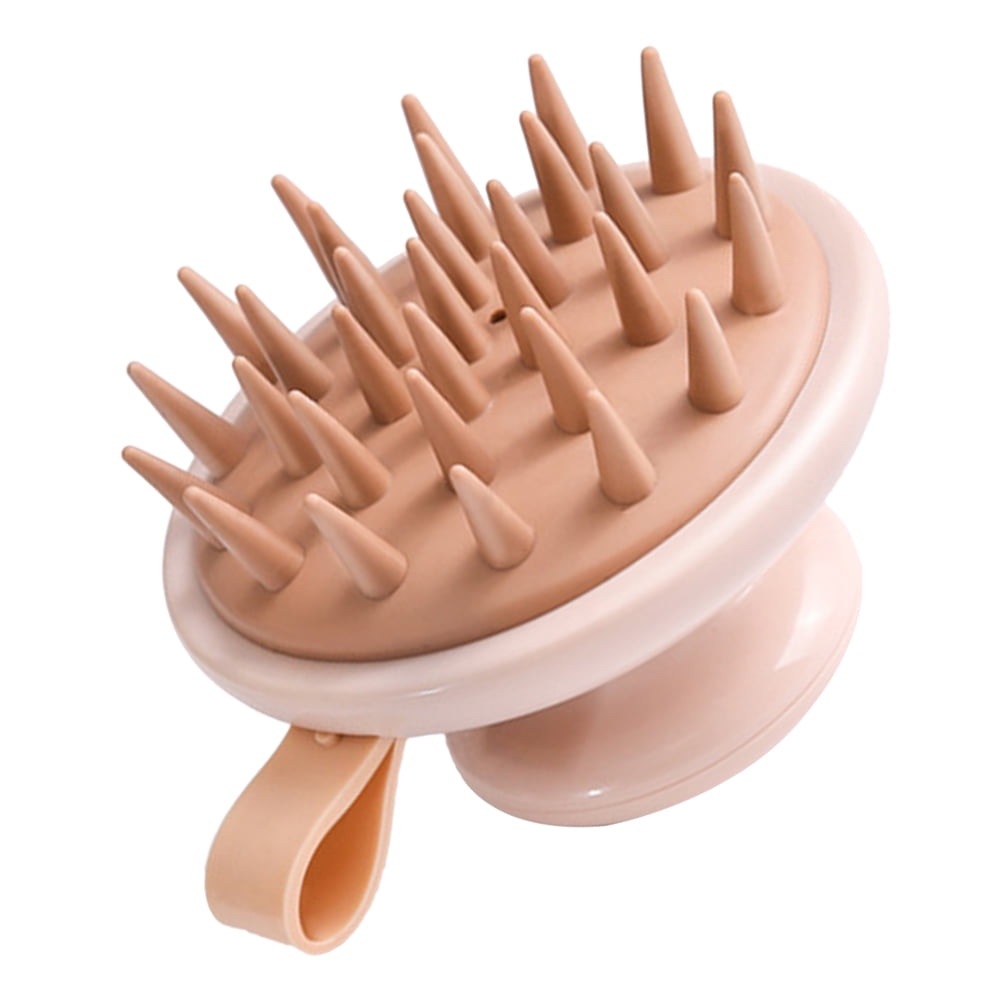 Silicone Head Scalp Massage Brush Head Scrubber Shower Body Brush Scalp Brush
