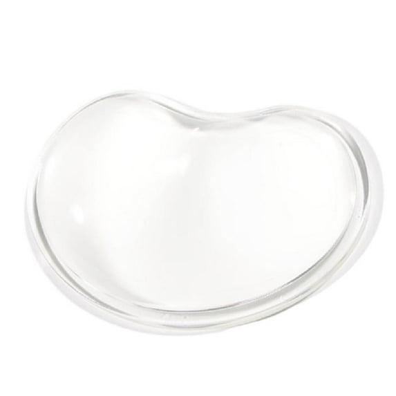Silicone Heart-shaped Computer Mouse Wrist Pad 3D Wavy Comfort Gel ...