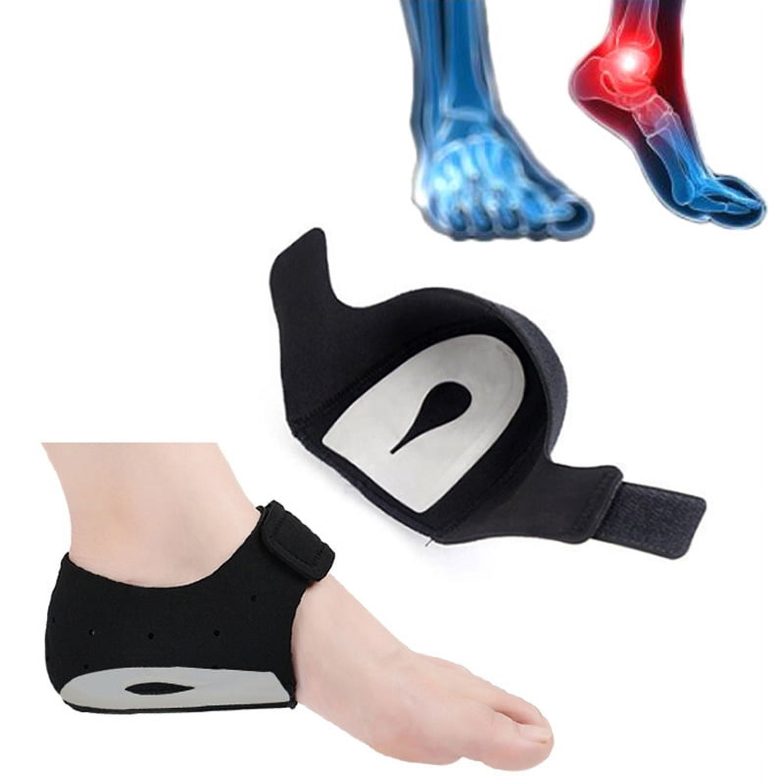 Silicone Heel Protector Pads, U-Shaped Cushion Insoles for Plantar ...