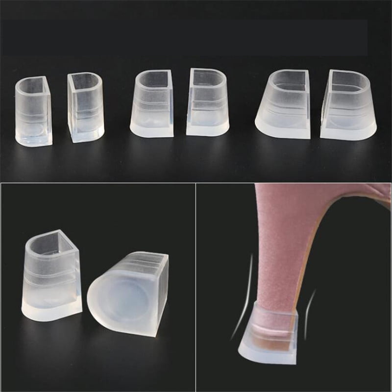 Silicone Heel Protectors Heel Stoppers Latin Stiletto Dancing Covers ...