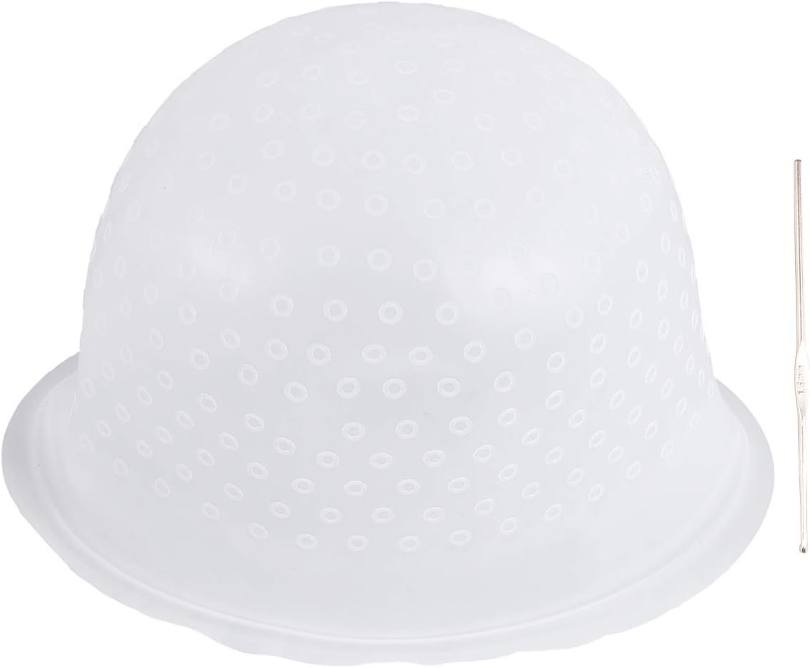 Silicone Highlight Cap Reusable Frosting Tipping Cap Highlight Hair Cap ...