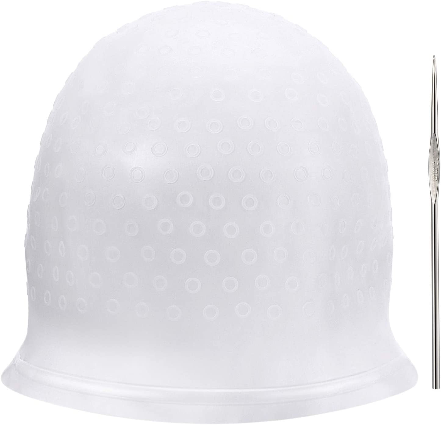 Silicone Highlight Cap Reusable Highlight Hair Cap Salon Hair Coloring ...