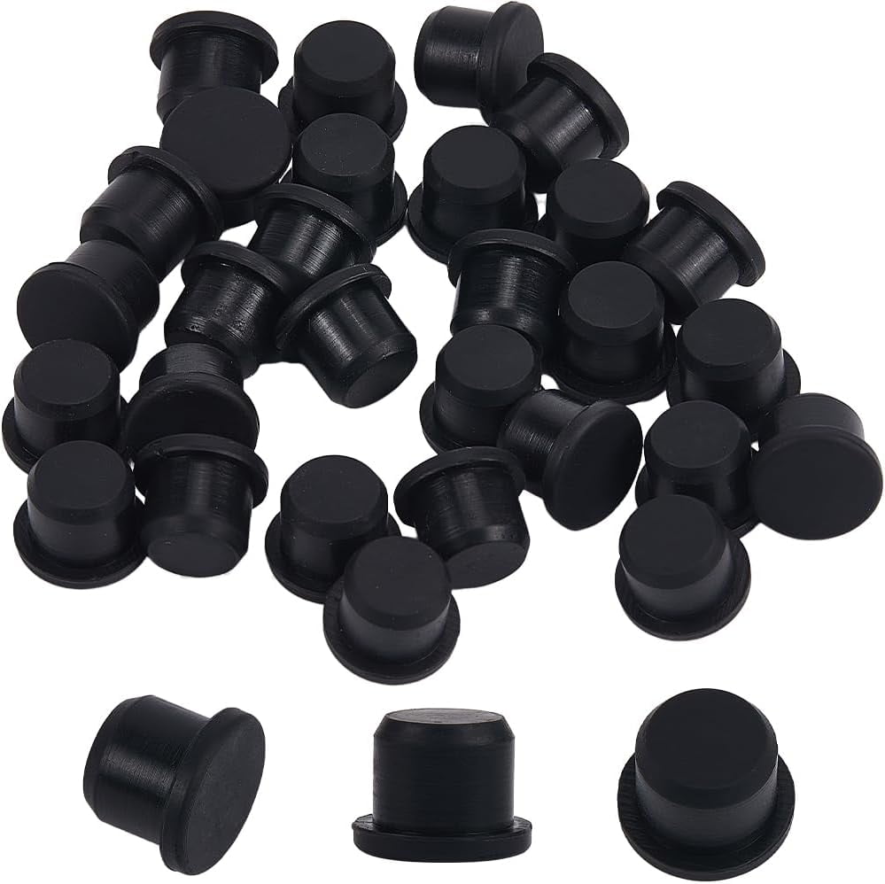 Silicone Hole Plugs Snap in Hole Plugs Post Pipe Insert End Caps for ...