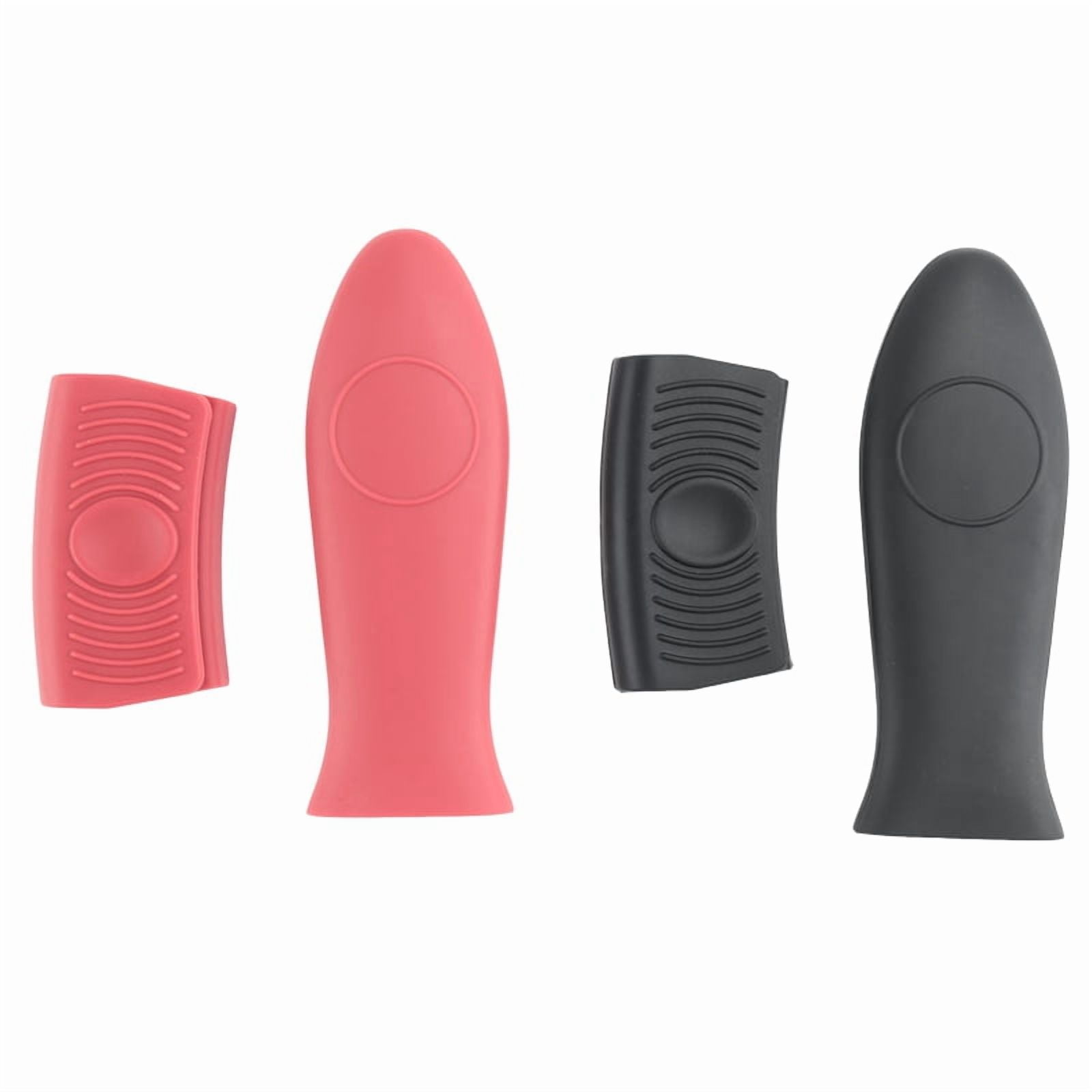 Silicone Hot Handle Holder and Assist Handle Holder Cast Iron Skillet ...
