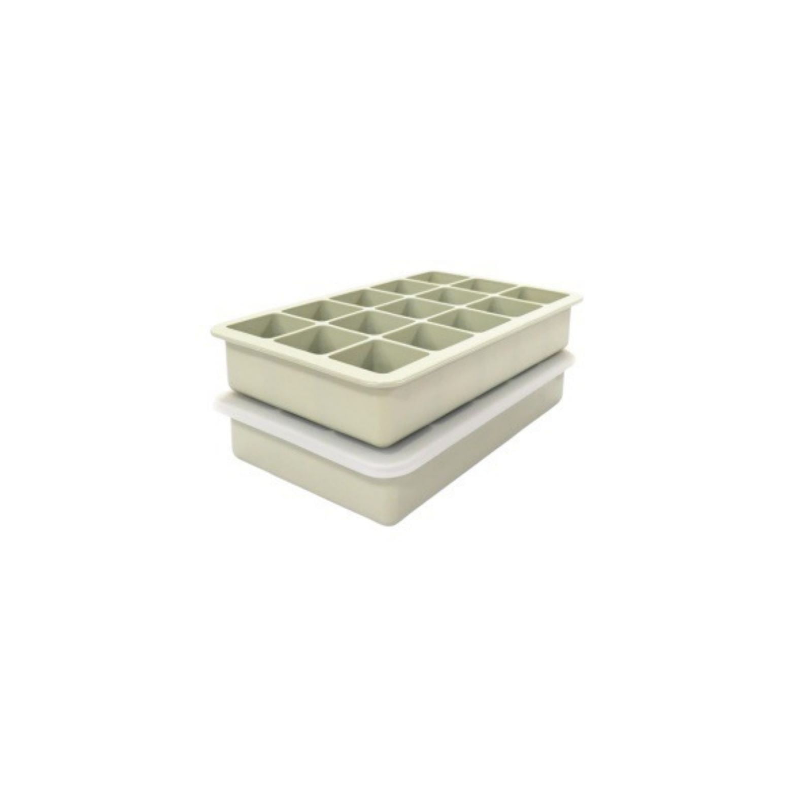Silicone Ice Block Tray with 60 Cavities, Large Ice Block Mold for ...