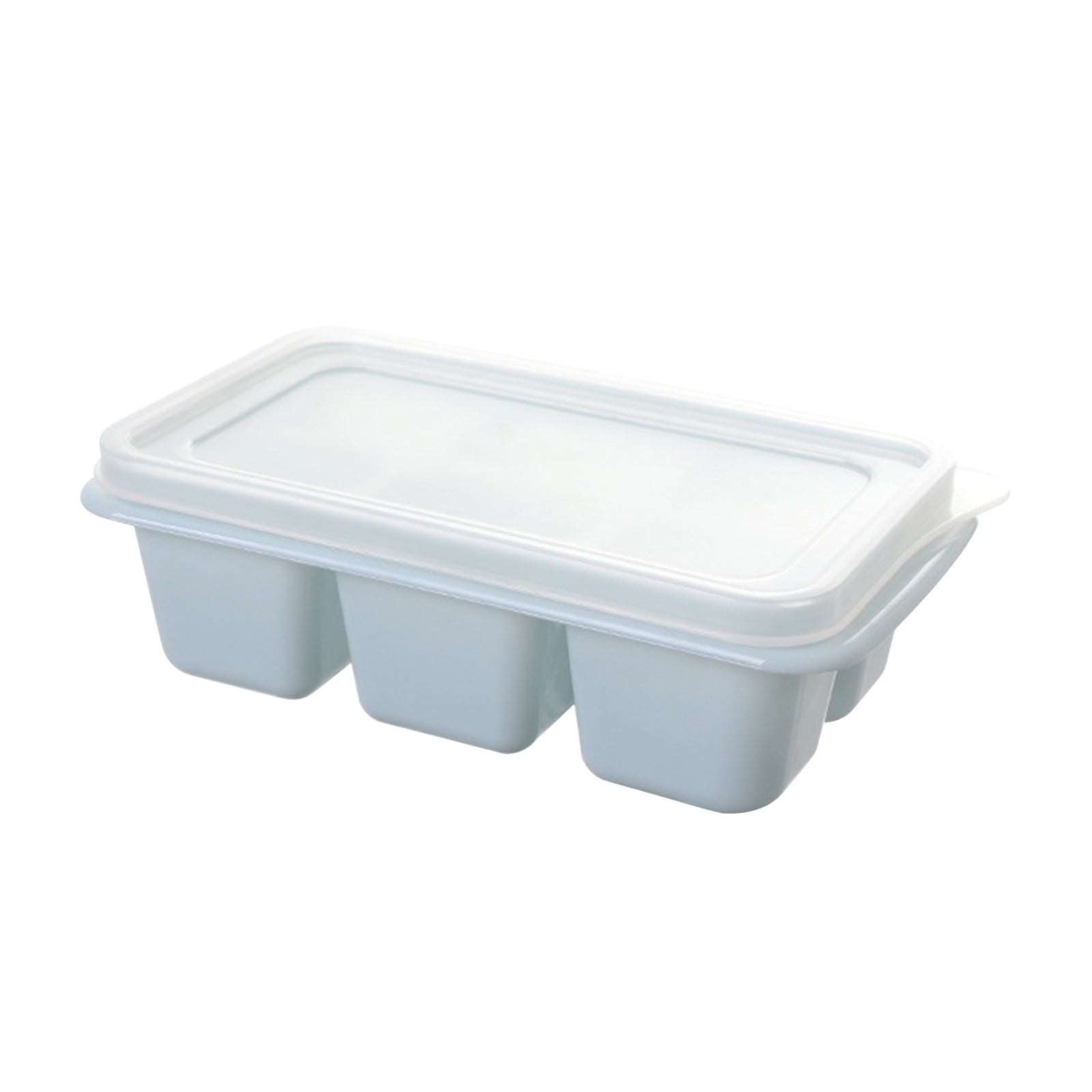 Silicone Ice Cubes Trays with Lids Round Ice Cube Trays Heavy Duty Ice ...