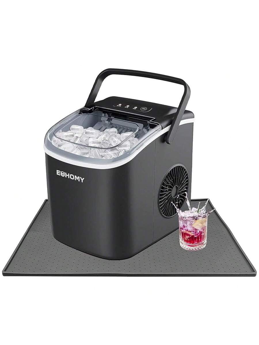 Silicone Ice Makers Countertop Mat Waterproof With Raised Edge Prevents ...