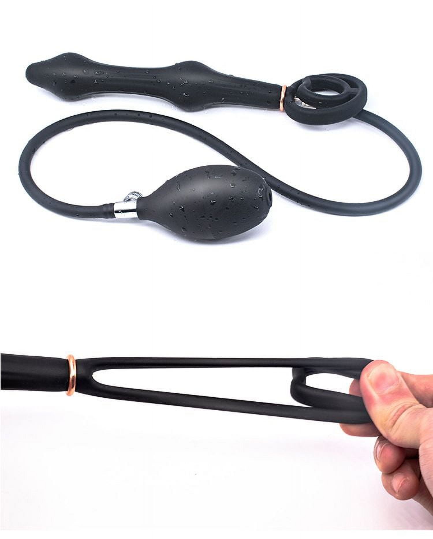 Silicone Inflatable Anal Inflatable Butt Plug Body Safe Silicone Anal