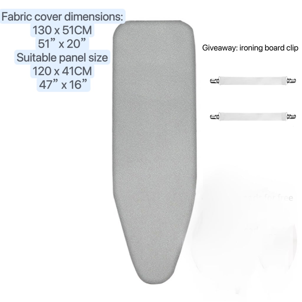 Silicone Ironing Board Cover, Heavy Duty Scorch and Stain Resistant ...