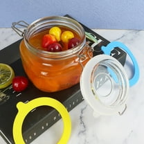 Food-Grade Silicone Mason Jar Seals, Leak-Proof O-Ring Gaskets for ...