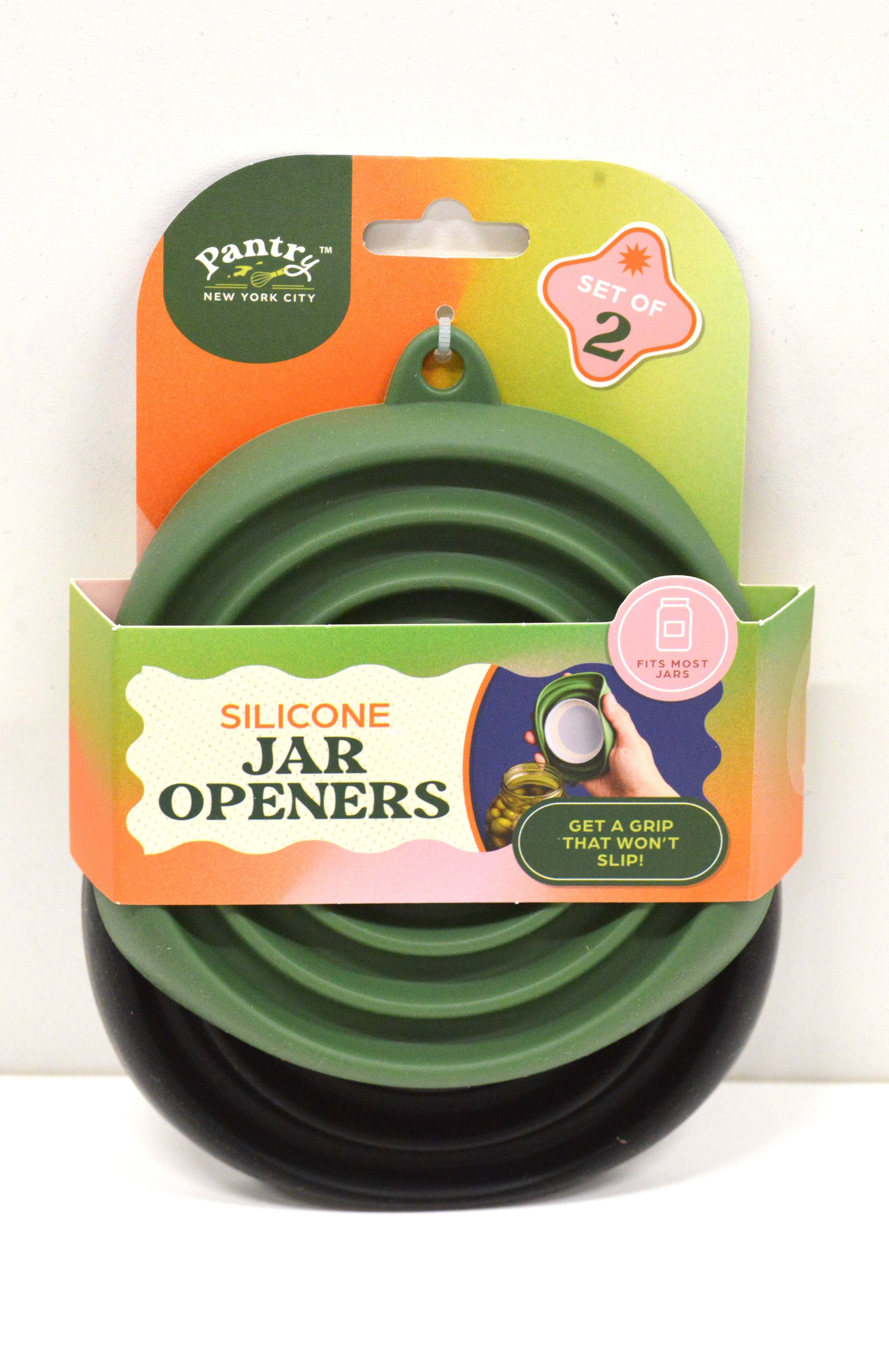 Silicone Jar Openers, 2-Pack - Walmart.com