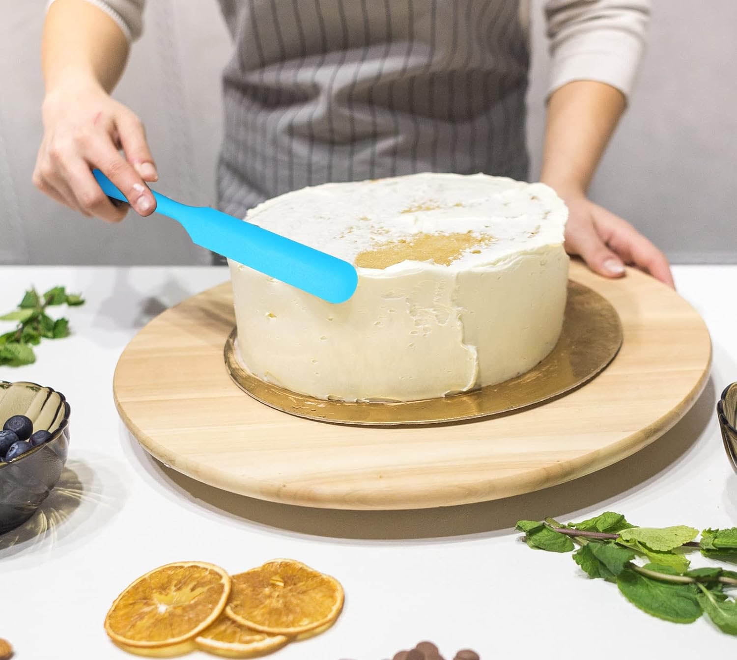 Silicone Jar Spatula Set Heat Resistant Flexible Non Stick Jar Spatula ...