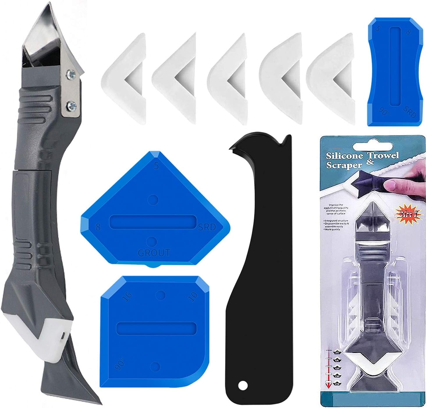 Silicone Joint Remover, Silicone Joint Remover 3 in 1 Silicone Joint ...