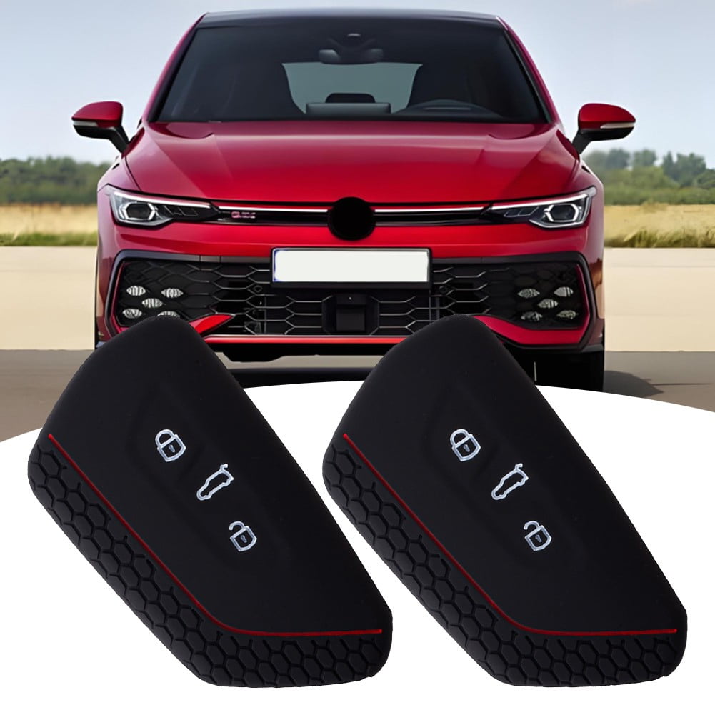 Silicone Key Fob Case 2 Pack for Golf 8 and For Skoda Enyaq IV Non Slip ...
