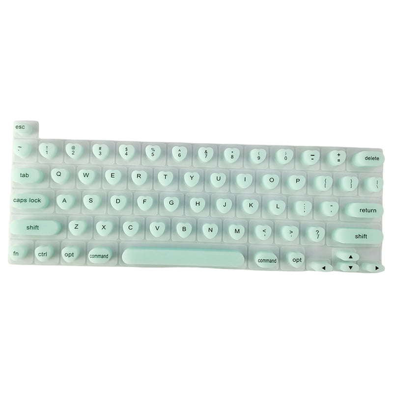 Silicone Keyboard Film Protective Cover Portable Long Nails Typing ...