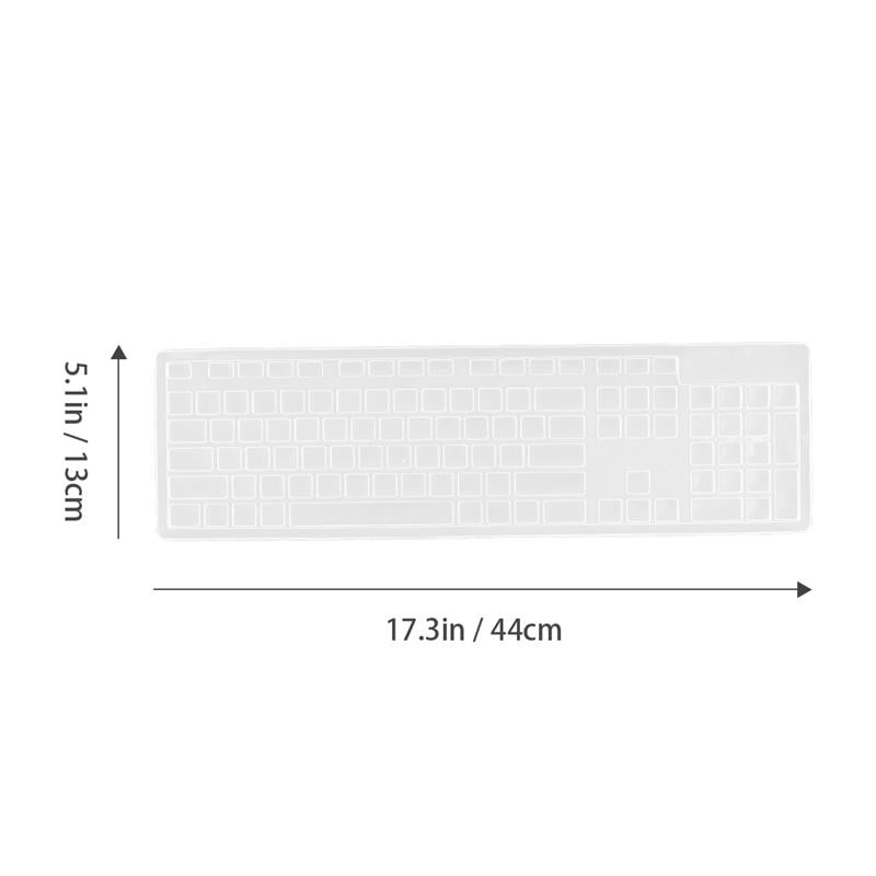 Silicone Keyboard Skins Keyboard Protector for Laptop Desktop Computer ...