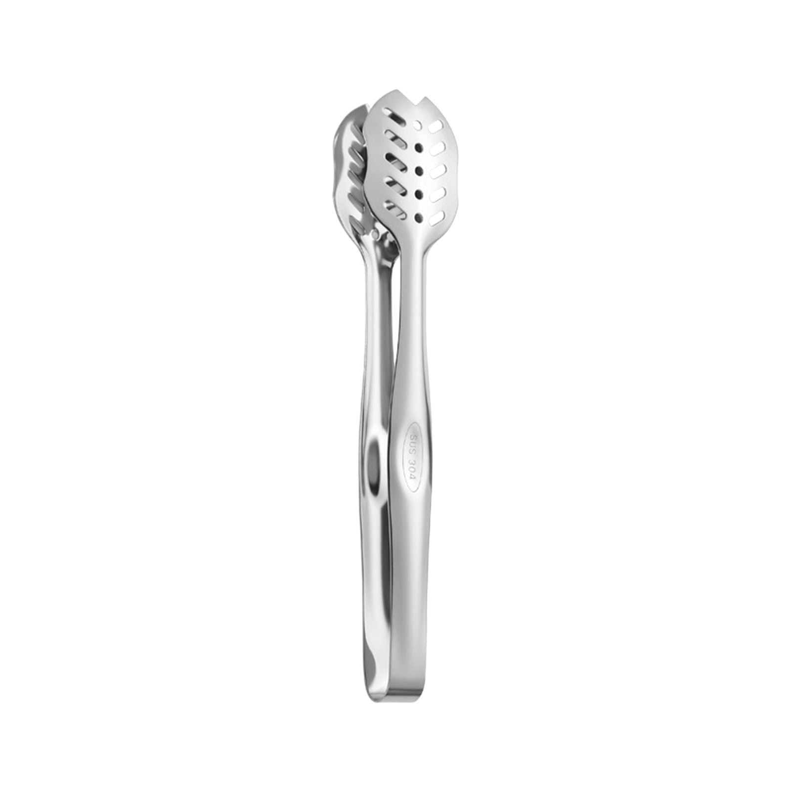 Silicone Kitchen Air Fryer Cooking Tongs Stainless Steel Food Clips ...