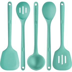 Silicone Cooking Utensils Set - Silicone Kitchen Utensils for Cooking ...