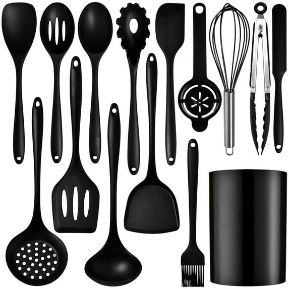 Silicone Kitchen Utensil Non Stick Heat Cooking For Baking Frying ...
