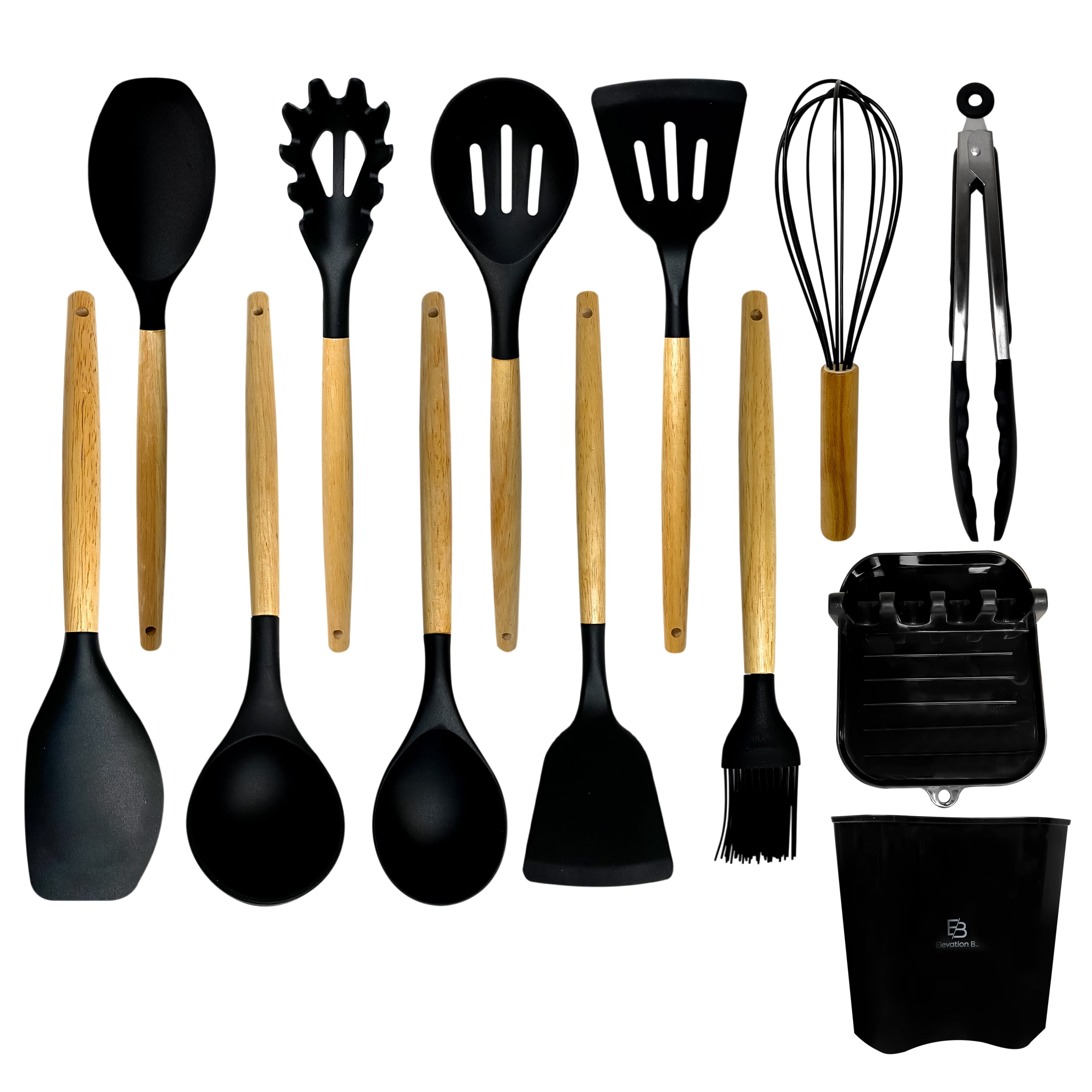 Silicone Kitchen Utensil Set - Walmart.com