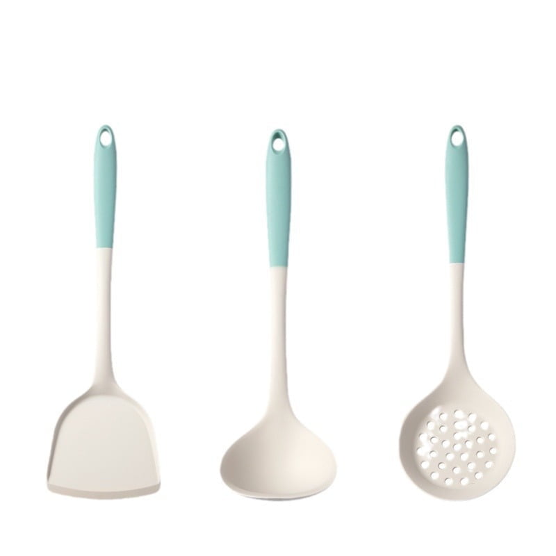 Silicone Kitchen Utensils Set, Non Stick Kitchen Spatulas Cooking ...