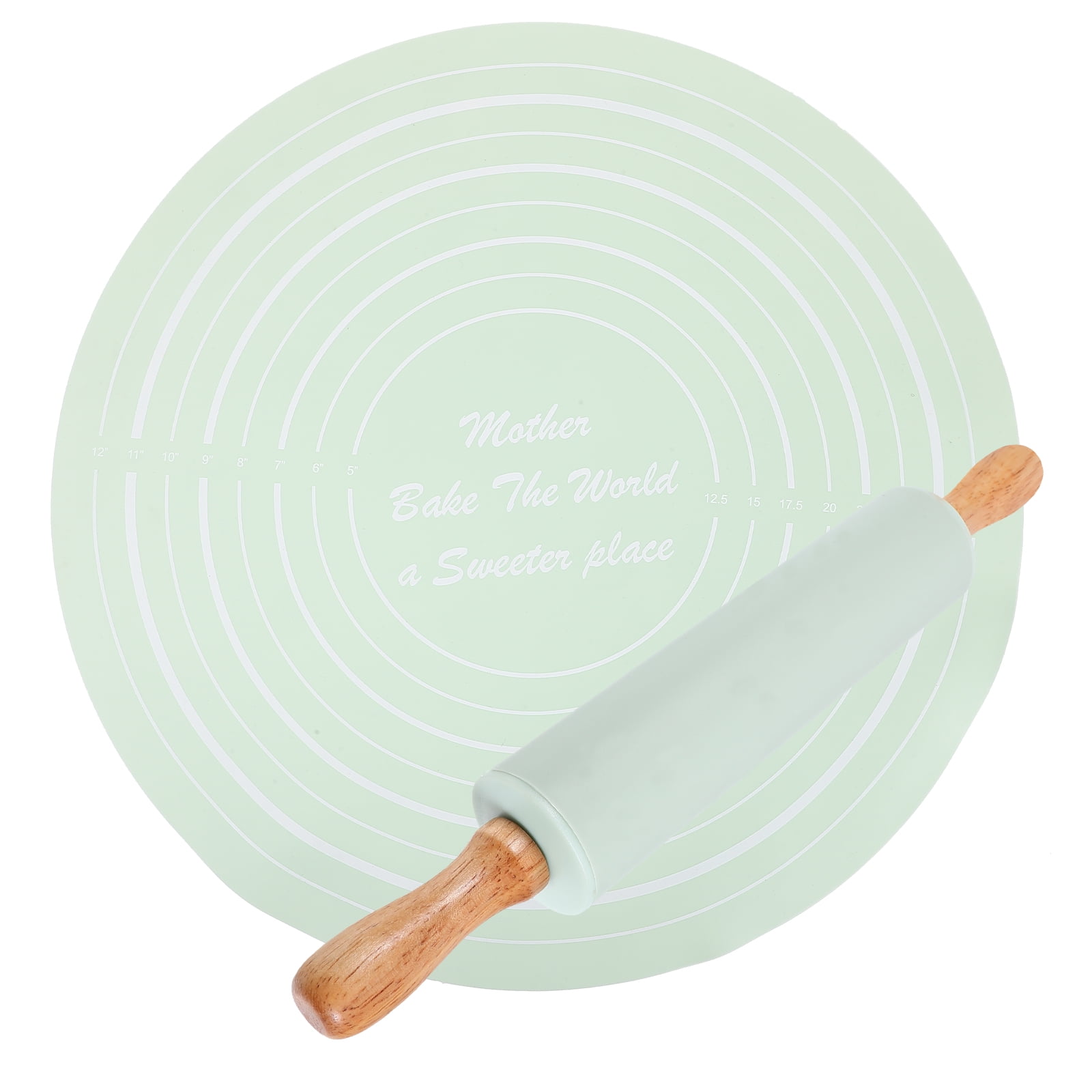 Silicone Kneading Mat Loaf Bread Pasties Silicone Rolling Bread Mat ...