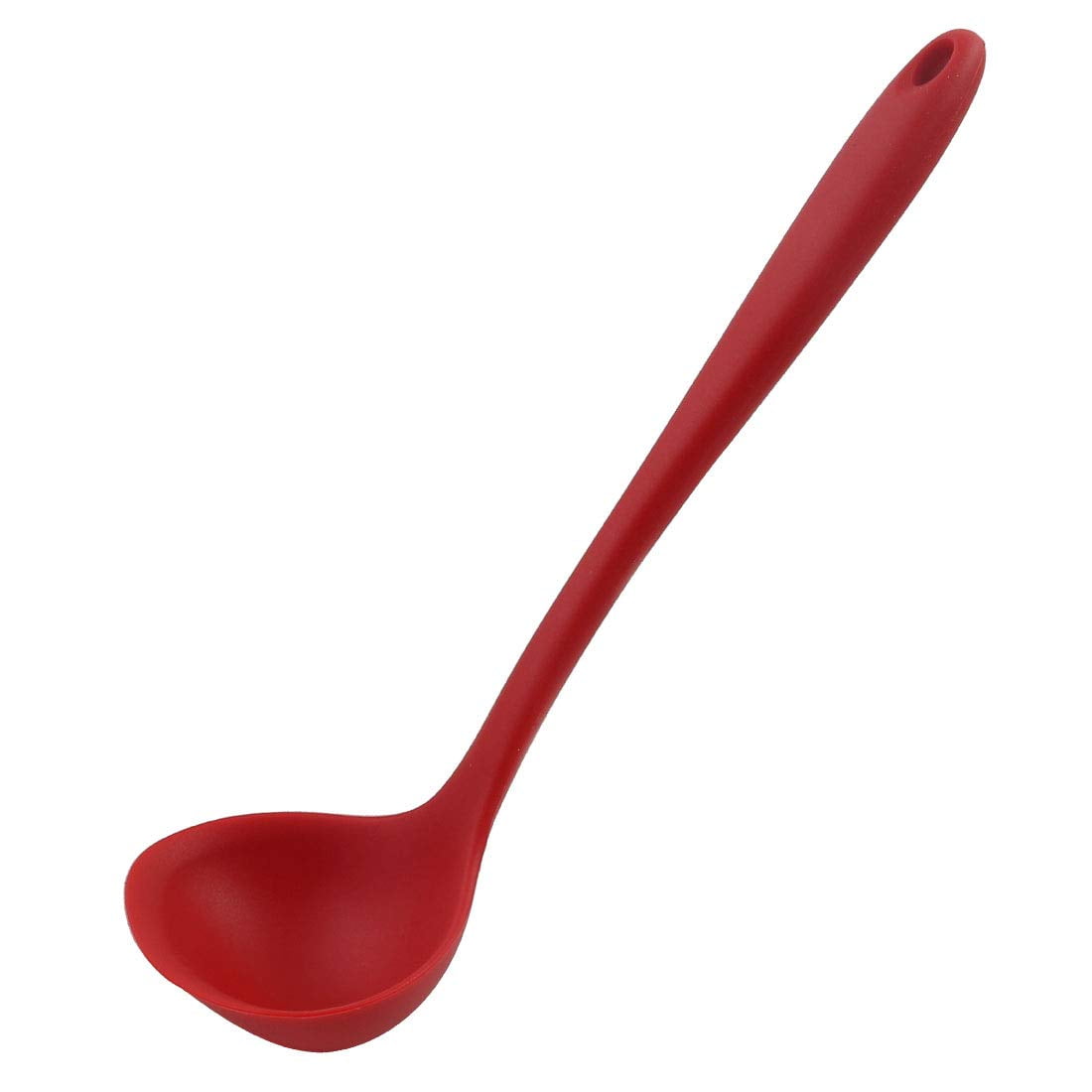 Silicone Ladle Spoon, Seamless & Nonstick Kitchen Soup Ladles, BPA-free ...