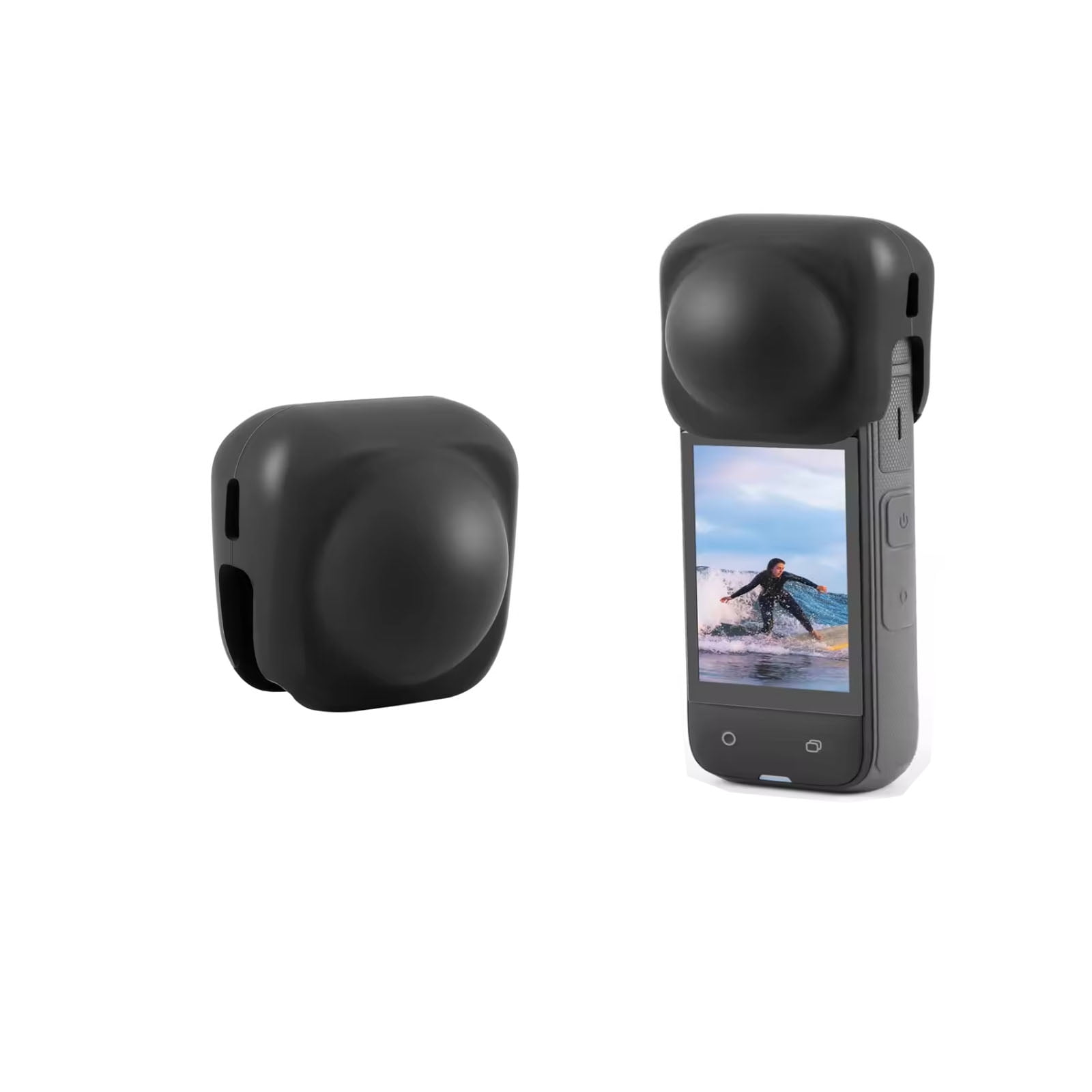 Silicone Lens Cap for Insta360 X4, Camera Lens Cap - Walmart.com