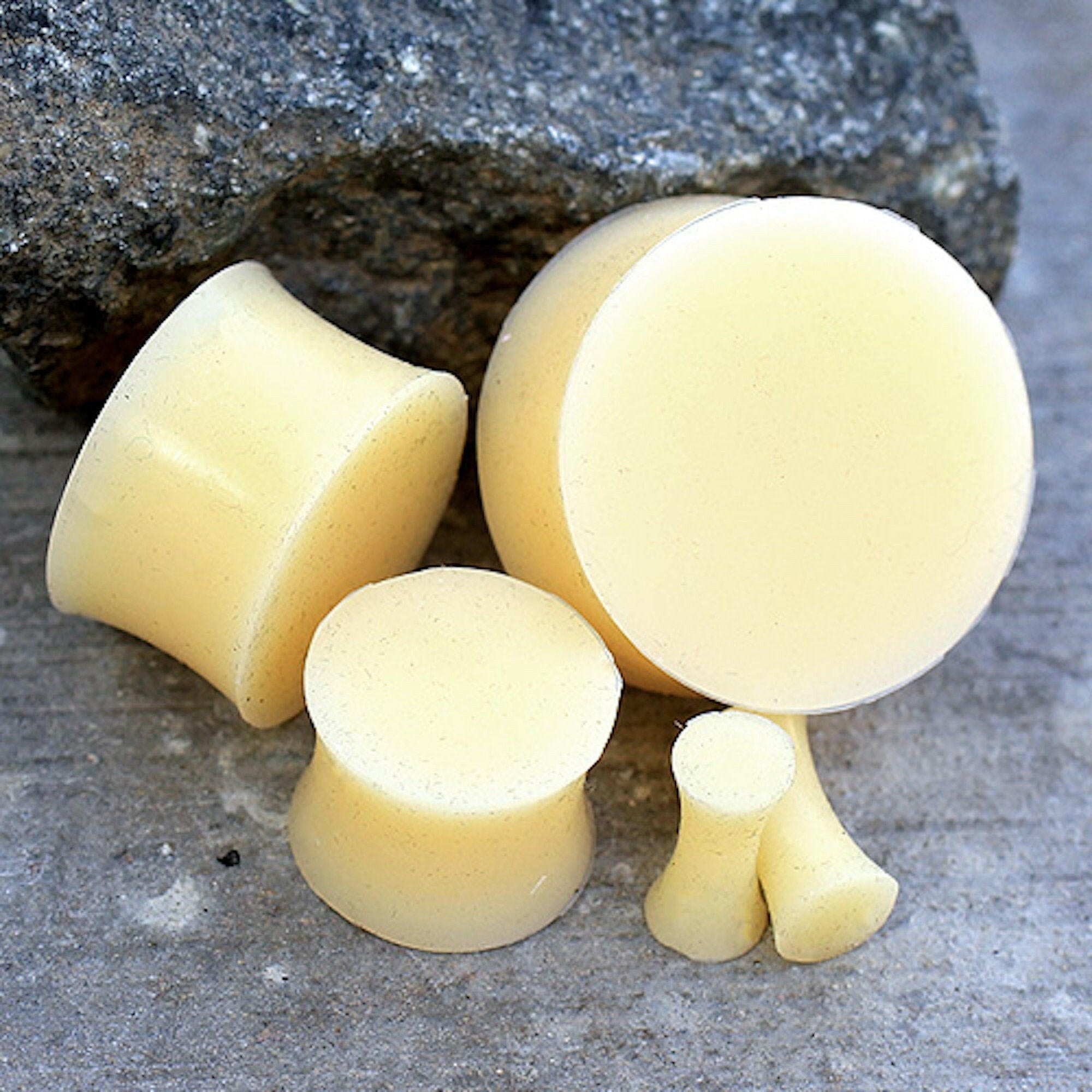 Silicone Light Flesh Tone Double Flare Plug - Walmart.com