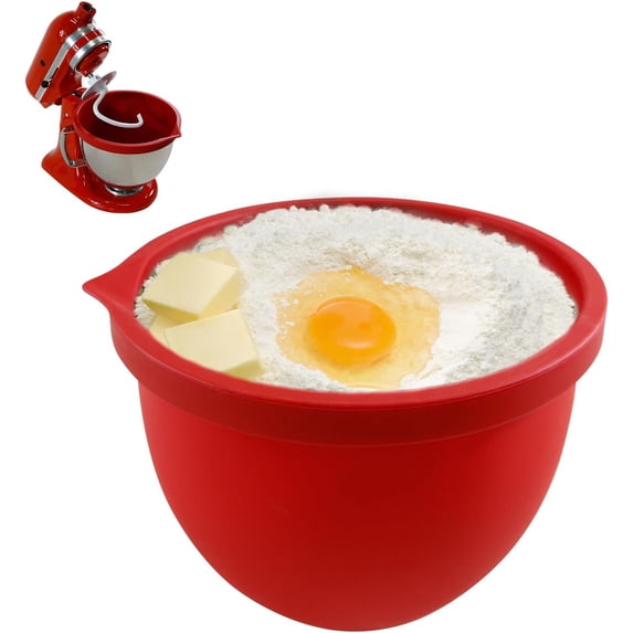Silicone Liner for 5 Quart Tilt-Head Stand Mixer, Odorless, Thick, Heat ...