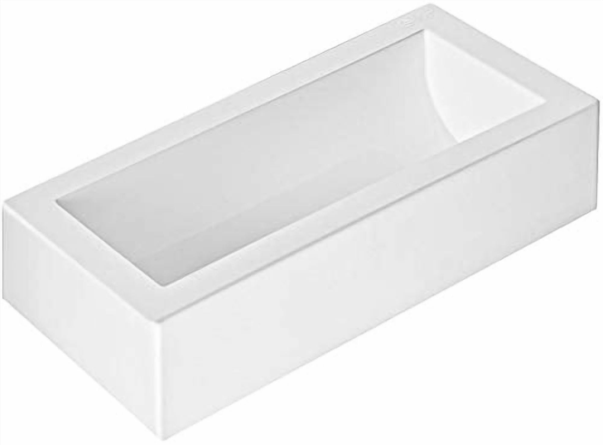 Silicone Log (Buche) Freezing and Baking Mold - 250x90mm x 70mm High ...