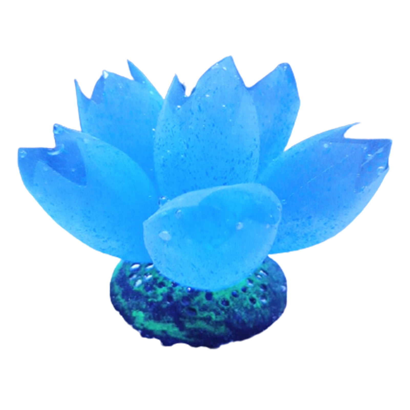 Silicone Lotus Coral，Soft Moves Naturally with Water Flow, Aquarium ...