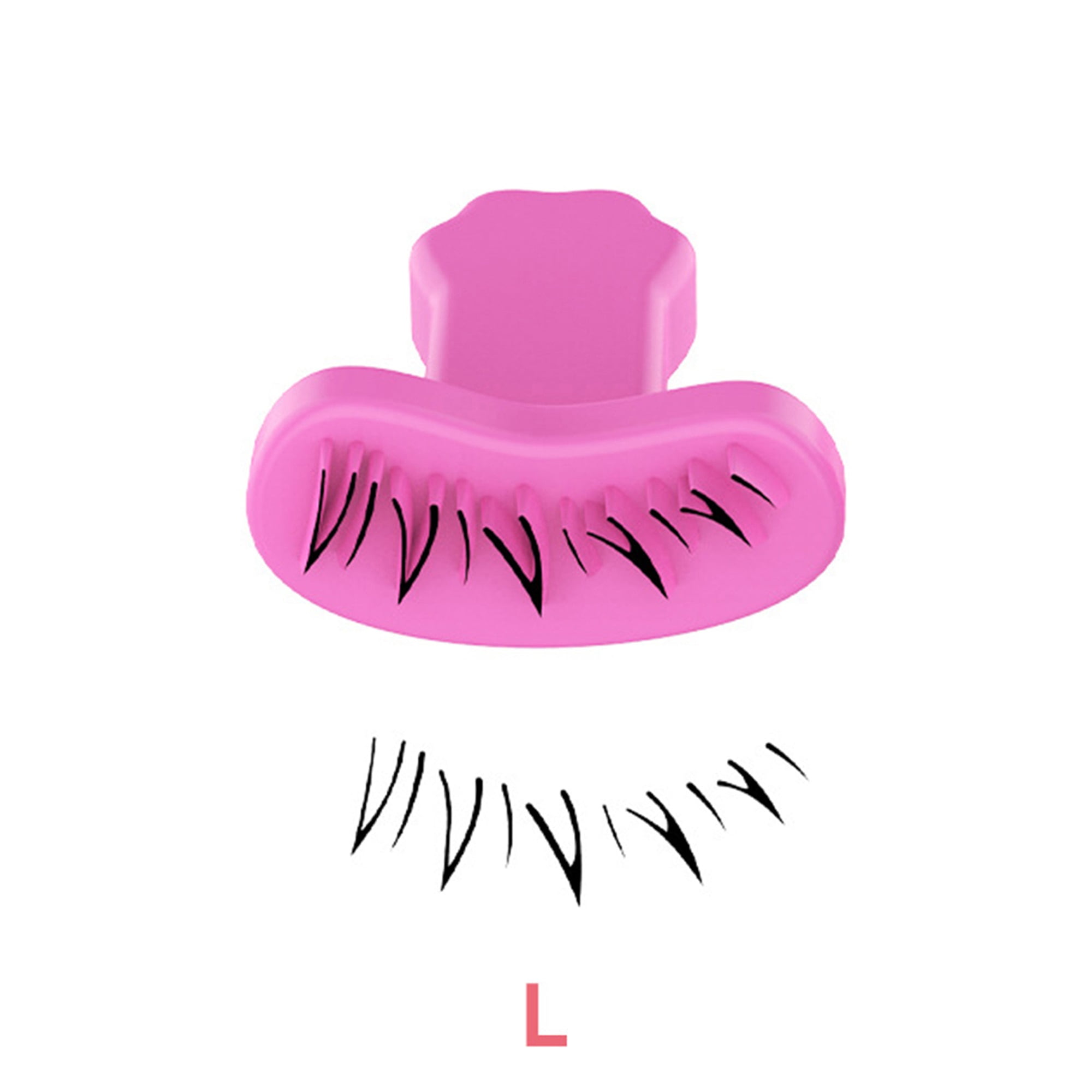 Silicone Lower Eyelash Stam Natural Look for Make Up Beginner - Walmart.com