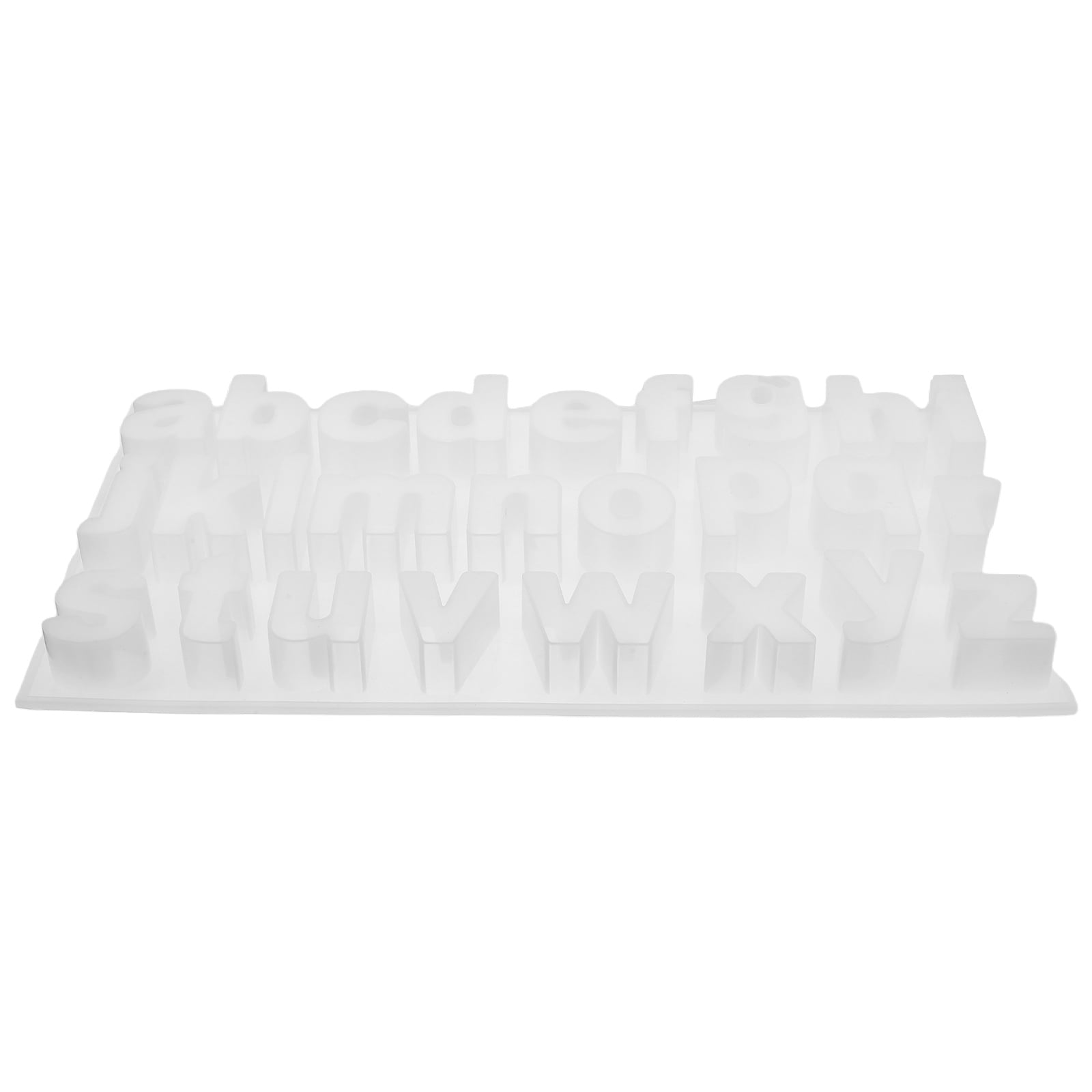 Silicone Lowercase Letter Mold Silicone Alphabet Epoxy Resin Crafts ...