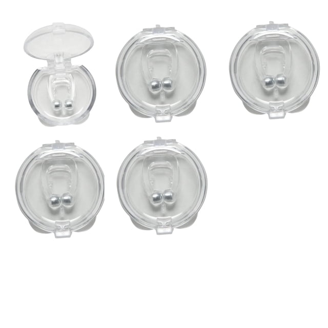 Silicone Magnetic Anti Snore Stop Snoring Nose Clip Sleep Tray Sleeping ...