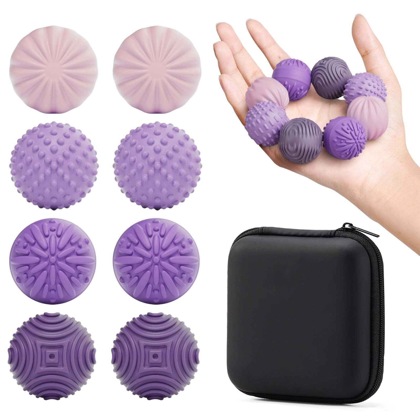 Silicone Magnetic Balls Fidget Toys for Adults & Teens,8PCS Stress Relief Sensory Toys for ...