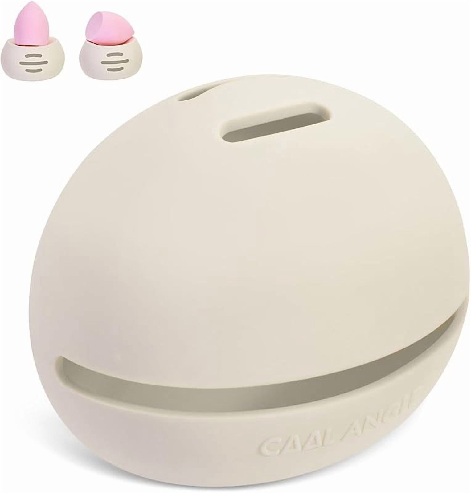 Silicone Makeup Brush Holder And Beauty Sponge Case, Travel Makeup ...