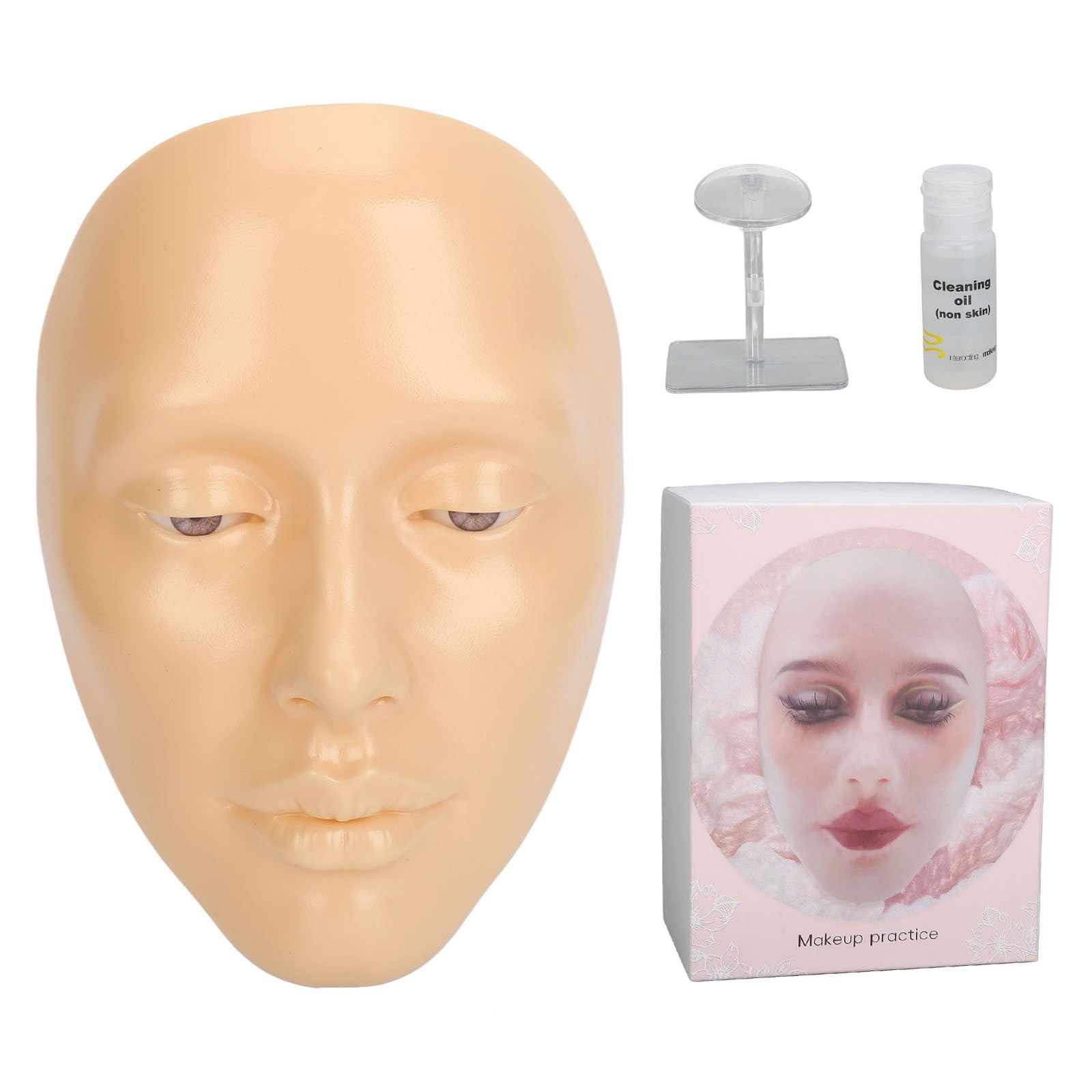 Silicone Makeup Practice Face, 5D Silicone Makeup Practice Face ...
