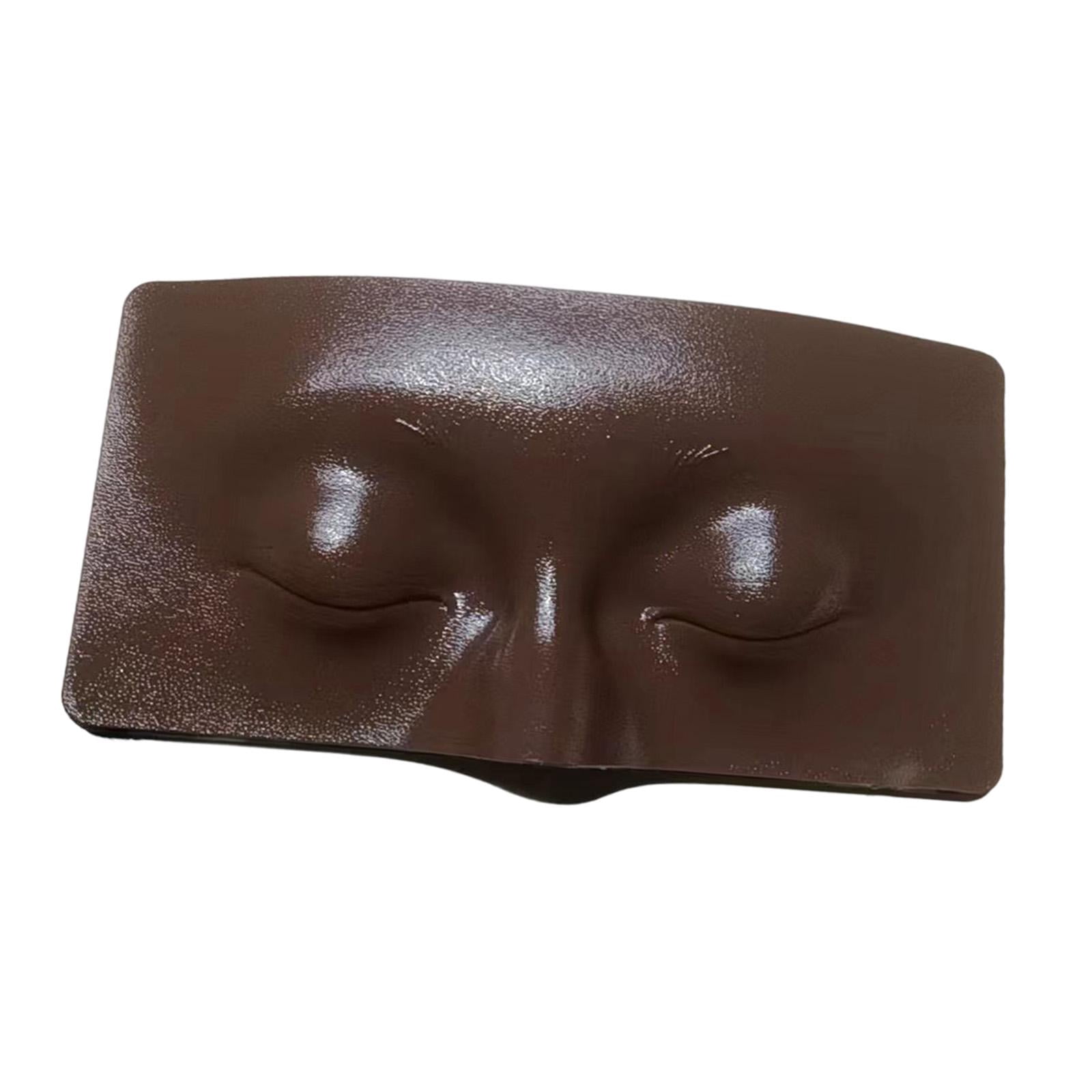 Silicone Makeup Practice Face Durable Soft Reusable Realistic ...