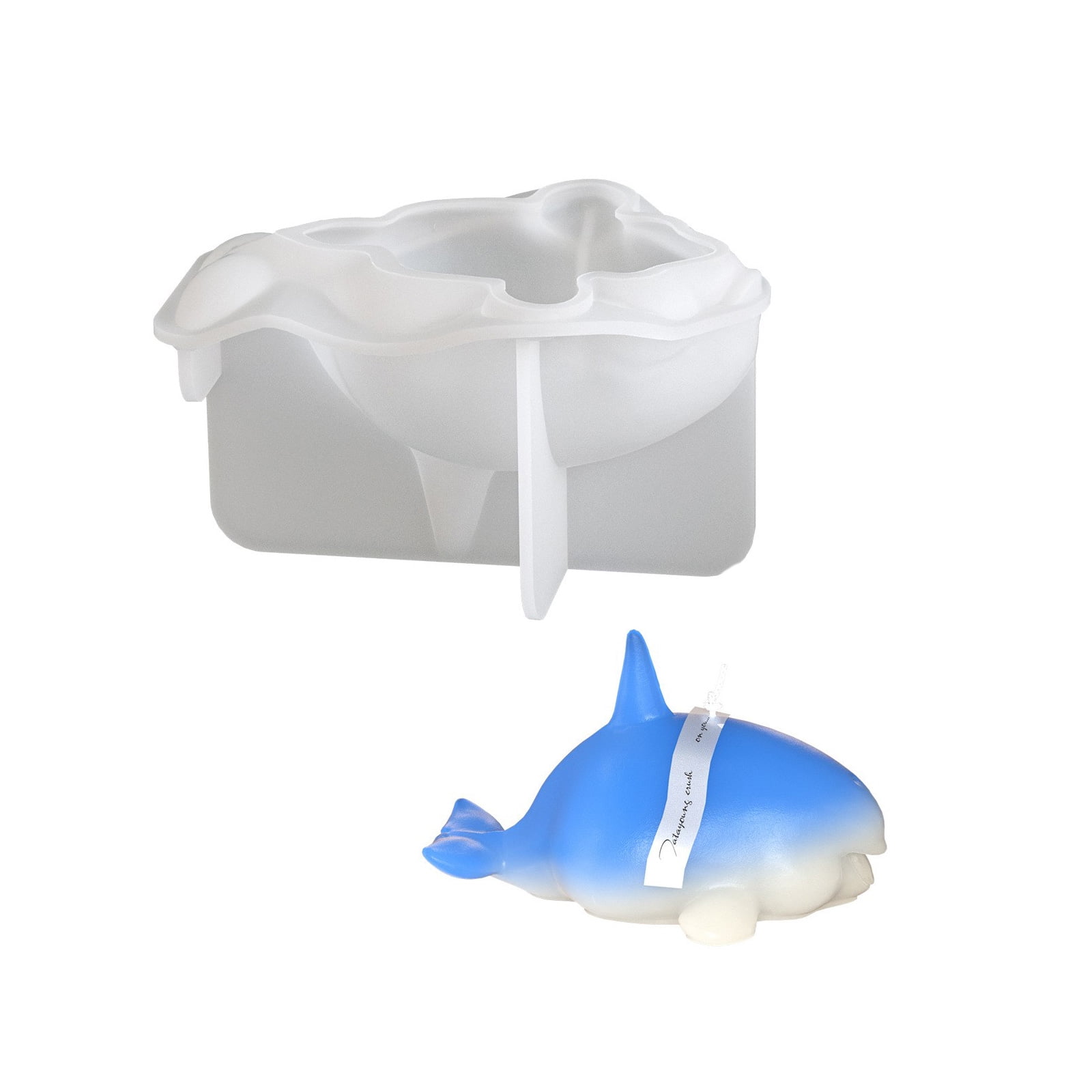 Silicone Making Moulds Whale Shape Hand-Making Supplies Silicone ...