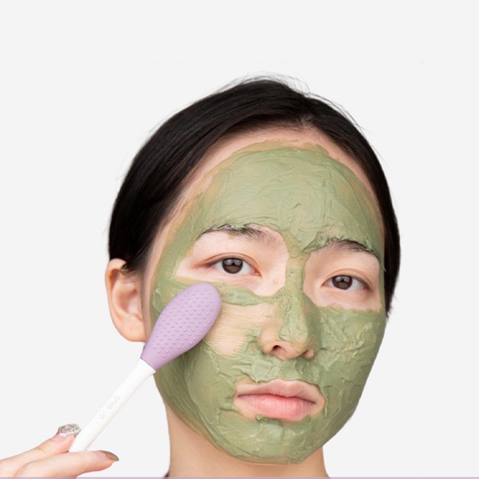 Silicone Mask Brush, Pore Cleansing Applicator, Non-Slip Handle ...