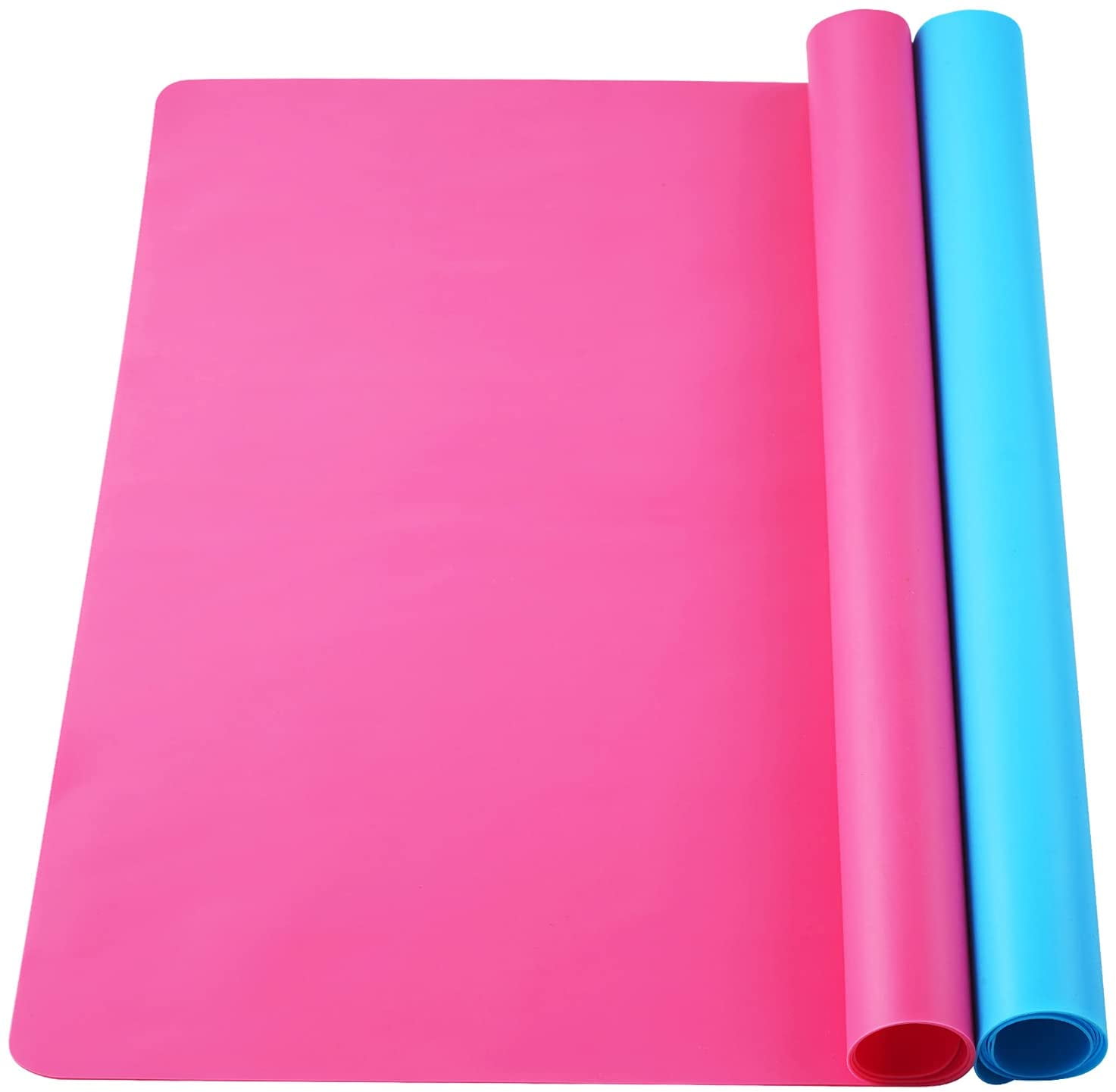 Silicone Mat - 2 Pack Silicone Craft Mats for Resin Epoxy Crafts Art ...